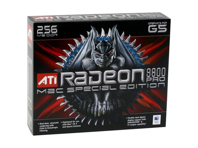 ATI Radeon 9800PRO Radeon 9800PRO 256MB 256-bit DDR AGP Pro 4X/8X Video ...
