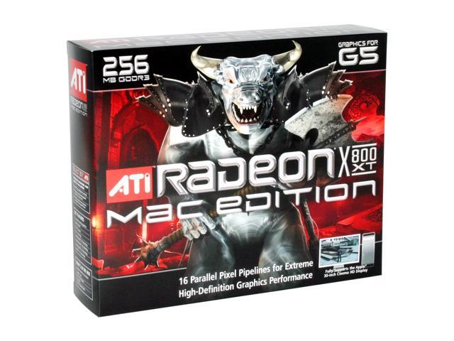 ATI 100-435317 Radeon X800XT 256MB GDDR3 AGP Pro 8X Video Card For MAC ...