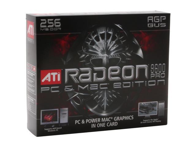 Open Box: ATI 100-435060 Radeon 9600PRO 256MB 128-bit DDR AGP 4X/8X PC ...