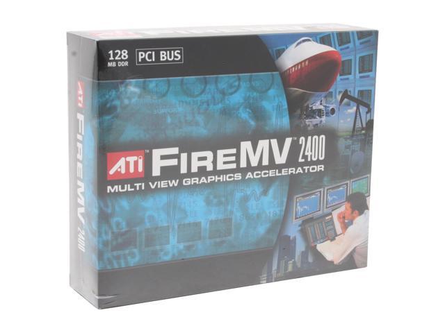 AMD FireMV 2400 100-505113 128MB DDR PCI Workstation Video Card ...
