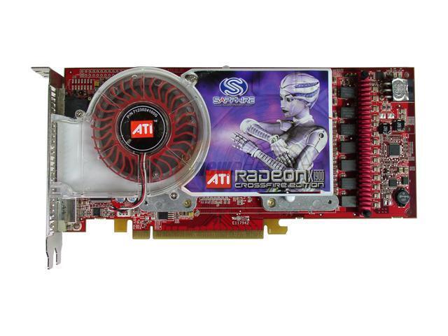 SAPPHIRE Radeon X1900 CrossFire Edition CrossFire Video Card 100159 ...
