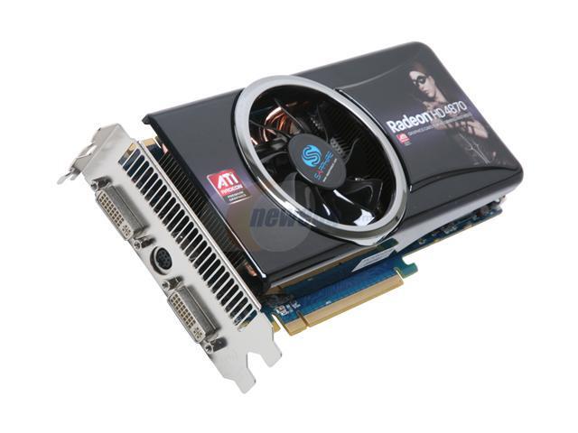 Open Box: SAPPHIRE Radeon HD 4870 Video Card 100279-1GL - Newegg.com