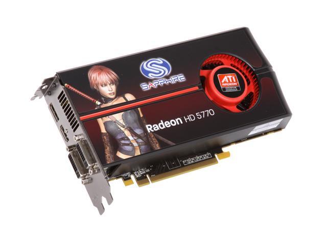 SAPPHIRE Radeon HD 5770 Graphics Card 100283SR - Newegg.com