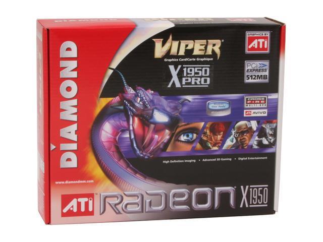 DIAMOND Viper Radeon X1950PRO Video Card X1950PRO512PCIE - Newegg.com