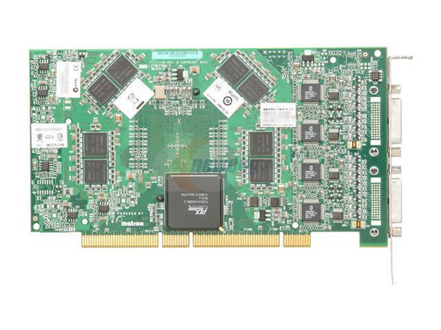 Matrox QID Pro Parhelia QID-P256PROF 256MB PCI-X Workstation Video Card ...