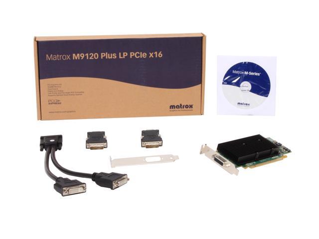 Matrox M9120-E512LPUF 512MB GDDR2 PCI Express x16 Low Profile ...