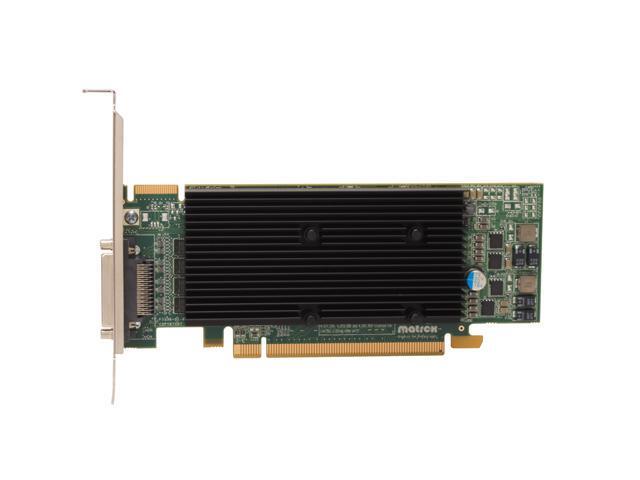 Matrox M9140-E512LAF 512MB GDDR2 PCI Express x16 Low Profile ...