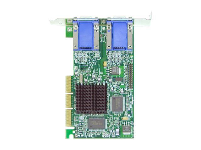 matrox G450 G450 32MB 64-bit DDR AGP 2X/4X Workstation Video Card ...