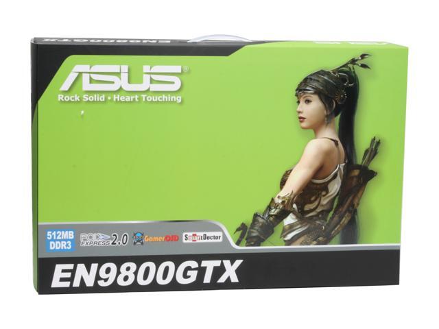 Open Box: ASUS GeForce 9800 GTX(G92) Video Card EN9800GTX/HTDP/512M ...