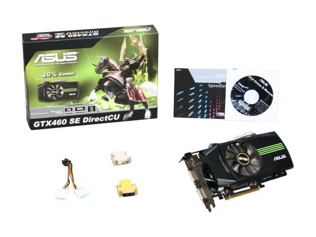 ASUS GeForce GTX 460 SE (Fermi) Video Card ENGTX460 SE DC/2DI/1GD5 ...