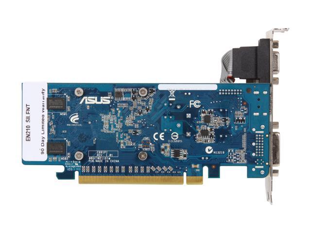 Refurbished: ASUS GeForce 210 Video Card EN210 SILENT/DI/512MD2/LP - Newegg.com