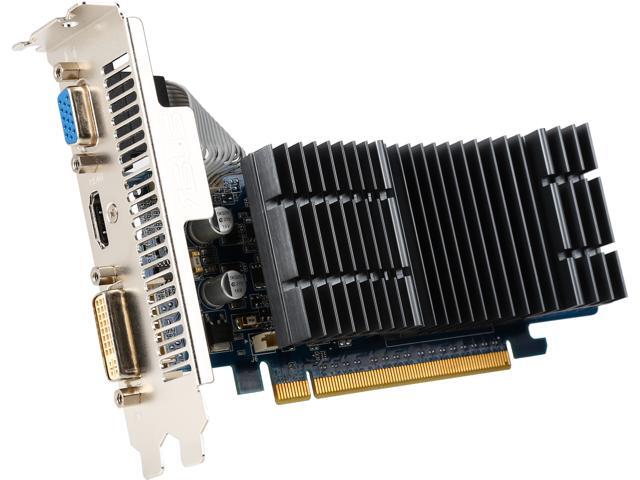 Refurbished: ASUS GeForce 210 Graphics Card EN210 SILENT/DI/512MD2(LP ...