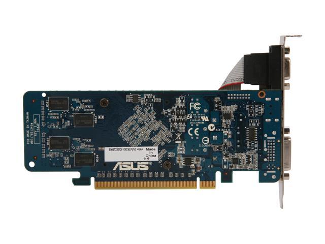 Refurbished: ASUS GeForce GT 220 Video Card ENGT220/DI/1GD3(LP)/V2 ...