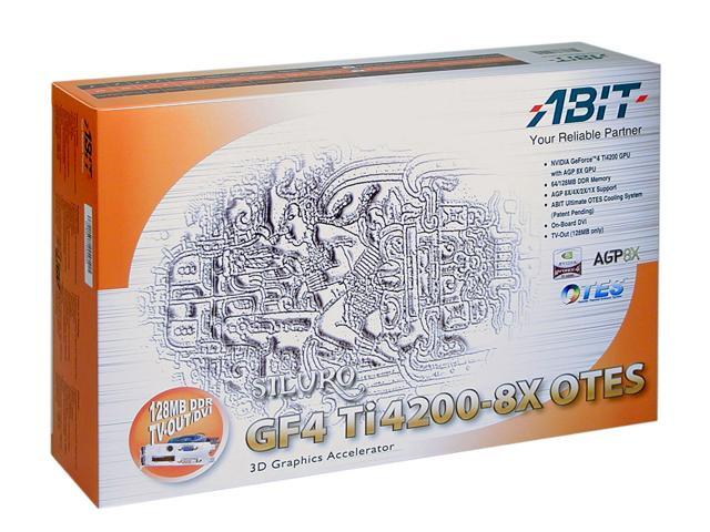 ABIT GeForce4 Ti4200 Video Card Siluro GF4TI4200-8X OTES - Newegg.com