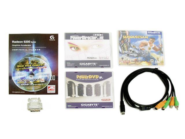 GIGABYTE Radeon 9200 Video Card GV-R92128VH - Newegg.com