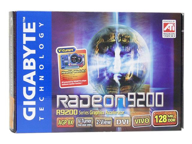 GIGABYTE Radeon 9200 Video Card GV-R92128VH - Newegg.com