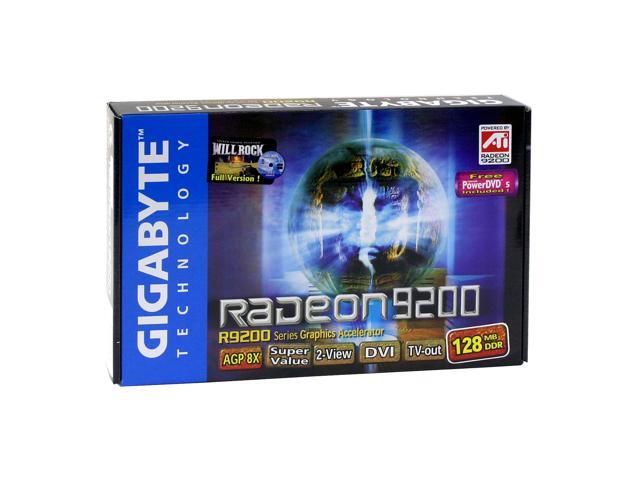 GIGABYTE Radeon 9200 Video Card GV-R92128DH - Newegg.com