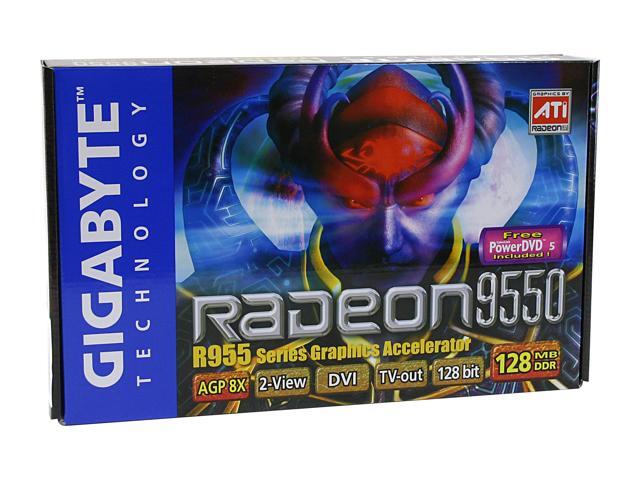 GIGABYTE Radeon 9550 Video Card GV-R955128D - Newegg.ca