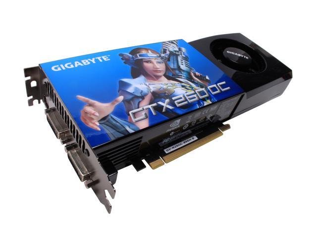 GIGABYTE GeForce GTX 260 Graphics Card GV-N26OC-896H-B - Newegg.com