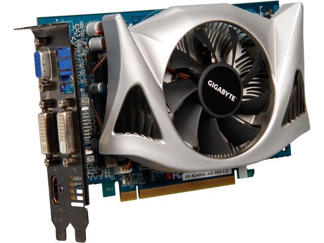 Refurbished: GIGABYTE GeForce GT 240 Graphics Card GV-N240OC-1GI ...