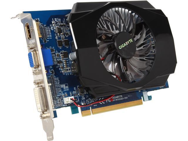 Refurbished: GIGABYTE Radeon HD 5550 Graphics Card GV-R555D3-1GI ...