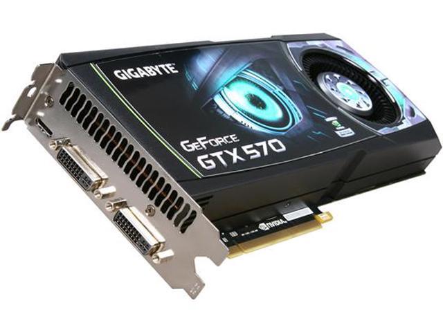 Refurbished: GIGABYTE GeForce GTX 570 (Fermi) Graphics Card GV-N570D5-13I-B - Newegg.com