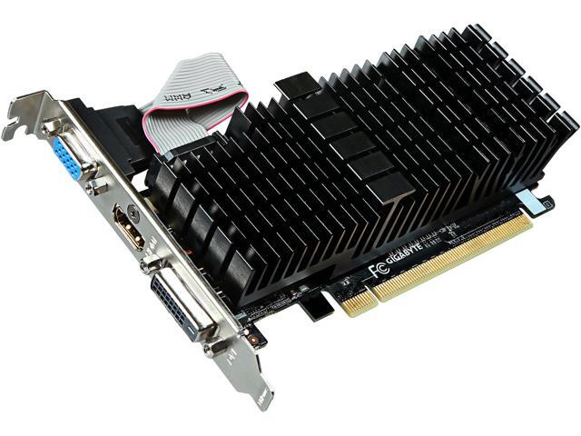 GIGABYTE GeForce GT 710 Graphics Card GV-N710SL-1GL REV2.0 - Newegg.com
