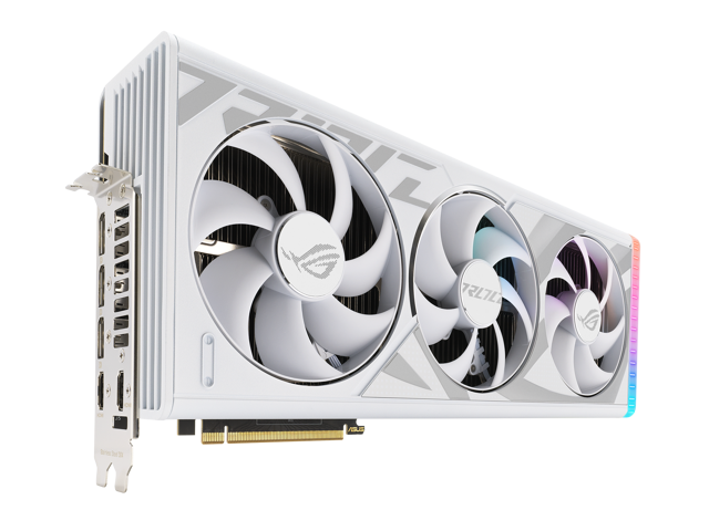 ASUS ROG Strix GeForce RTX 4090 White Edition Gaming Graphics Card ...
