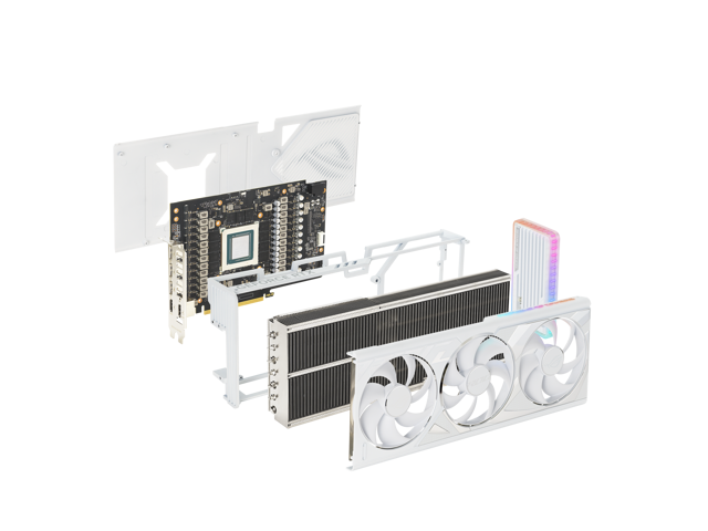 ASUS ROG Strix GeForce RTX 4090 White Edition Gaming Graphics Card ...