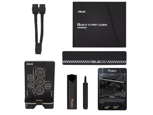 ASUS ProArt GeForce RTX 4070 Ti 12GB OC Edition GDDR6X Graphics Card ...