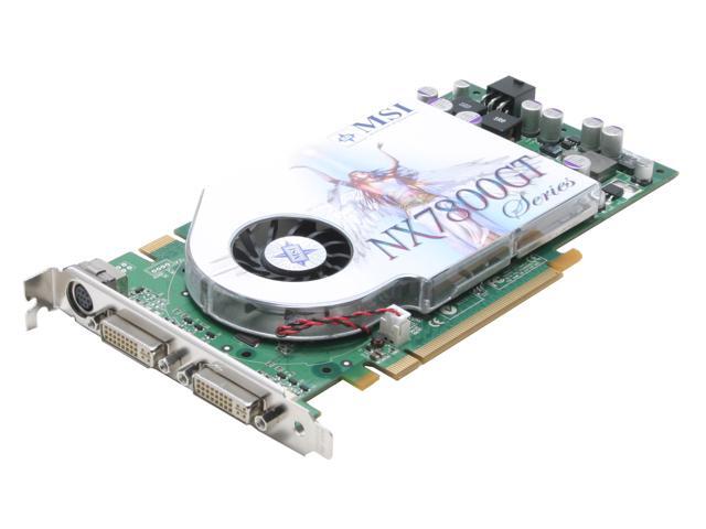 MSI GeForce 7800GT Graphics Card NX7800GT-VT2D256E Lite - Newegg.com