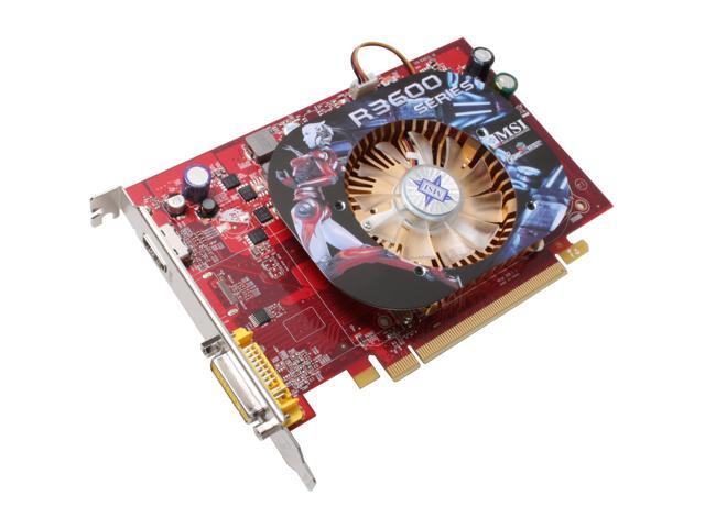 MSI Radeon HD 3650 Graphics Card R3650-MD512 OC - Newegg.com