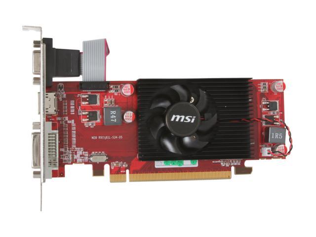 MSI Radeon HD 6450 Video Card R6450-MD2GD3/LP - Newegg.com
