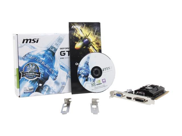 MSI GeForce GT 720 Video Card N720-2GD3LP - Newegg.ca