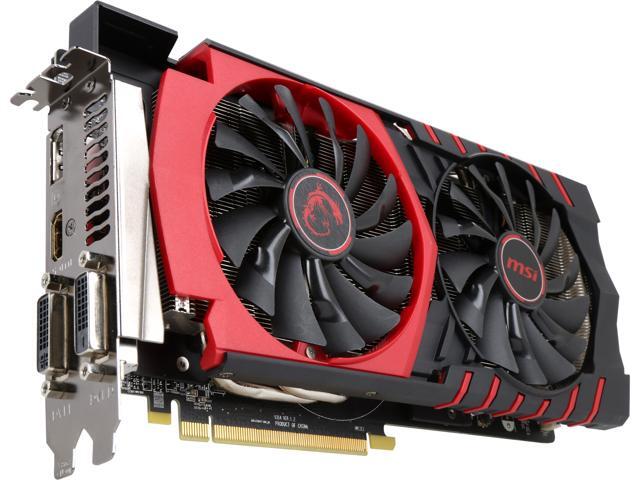 Refurbished: MSI Radeon R9 380 DirectX 12 R9 380 GAMING 4G 4GB 256-Bit ...