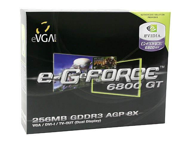 EVGA GeForce 6800GT Video Card 256-A8-N349-AX - Newegg.ca