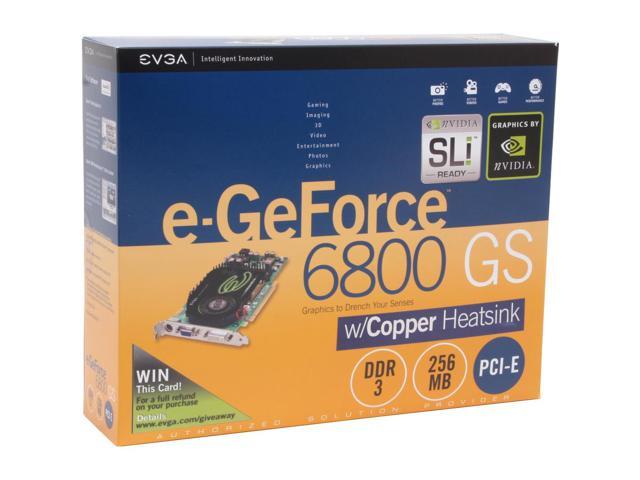 Open Box: EVGA GeForce 6800GS Video Card 256-P2-N389-AX - Newegg.com