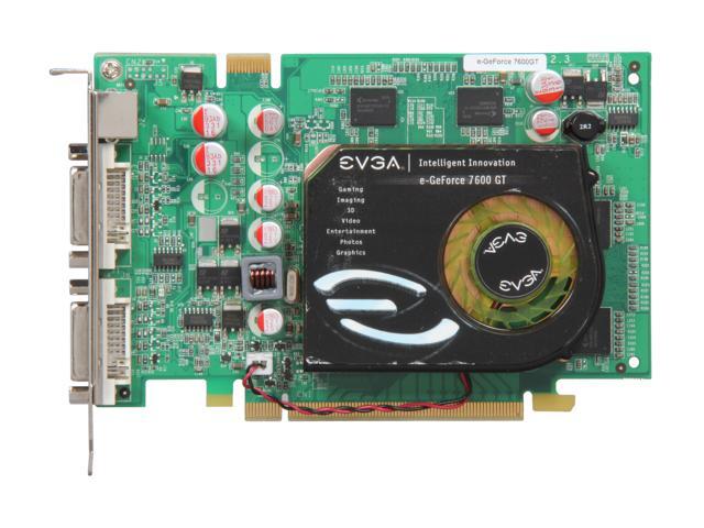 Refurbished: EVGA GeForce 7600GT Video Card 256-P2-N550-RX - Newegg.com