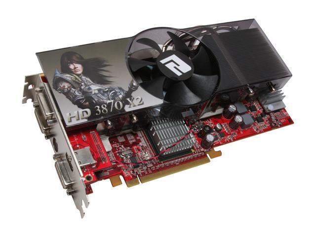 PowerColor Radeon HD 3870 X2 Graphics Card AX3870X21GBD3-PH - Newegg.com