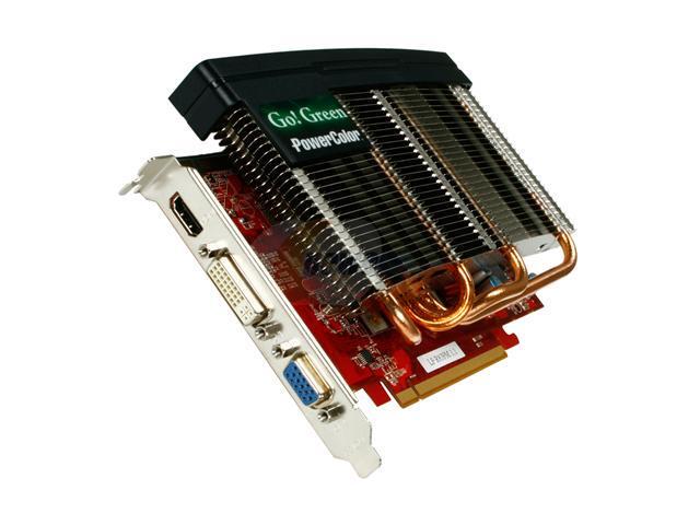 PowerColor Go! Green Radeon HD 5670 (Redwood) Graphics Card AX5670 ...