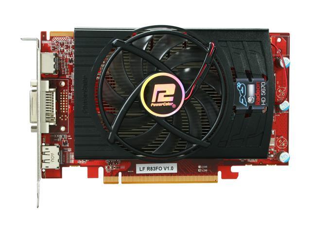 Open Box: PowerColor PCS+ Radeon HD 5670 Video Card AX5670 512MD5-PPDH ...
