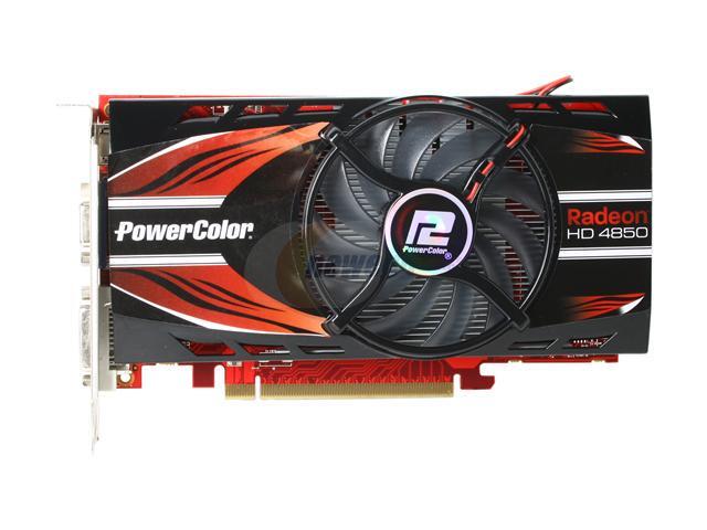 Open Box: PowerColor Radeon HD 4850 Video Card AX4850 512MD3-HV3 ...