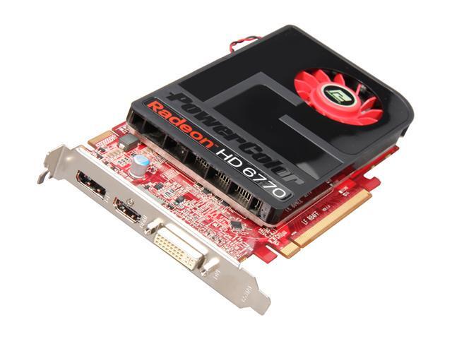 PowerColor AX6770 1GBD5-IDHG Radeon HD 6770 Single Slot (Dirt3 Edition ...