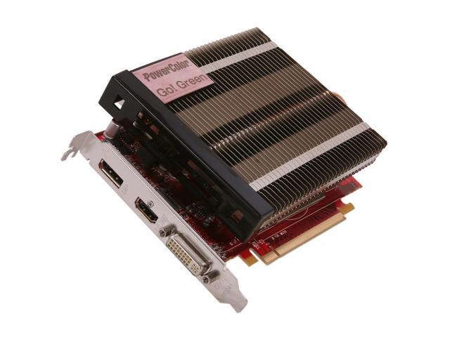 PowerColor Go! Green Radeon HD 7750 Graphics Card AX7750 1GBD5-NH ...
