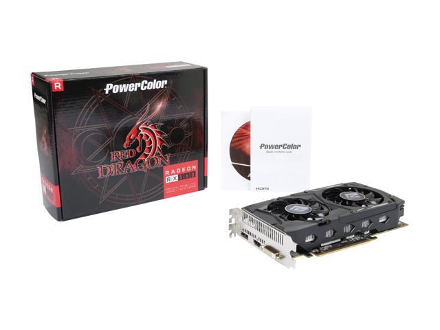 PowerColor RED DRAGON Radeon RX 560 Video Card AXRX 560 2GBD5-DHV2/OC ...