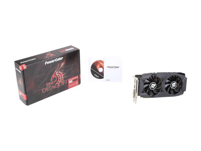 PowerColor RED DRAGON Radeon RX 590 Video Card AXRX 590 8GBD5-DHD ...
