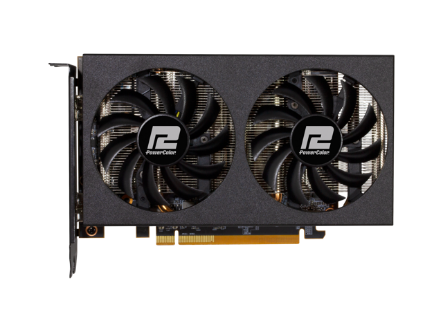 PowerColor Radeon RX 6500 XT Graphics Card AXRX 6500XT 8GBD6-DH/OC ...