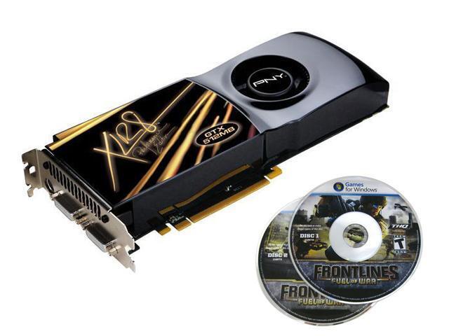 PNY XLR8 GeForce 9800 GTX(G92) Video Card VCG98GTXXPB-FLB - Newegg.com