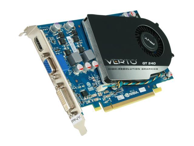 PNY GeForce GT 240 Graphics Card VCGGT2405G5XEB - Newegg.com