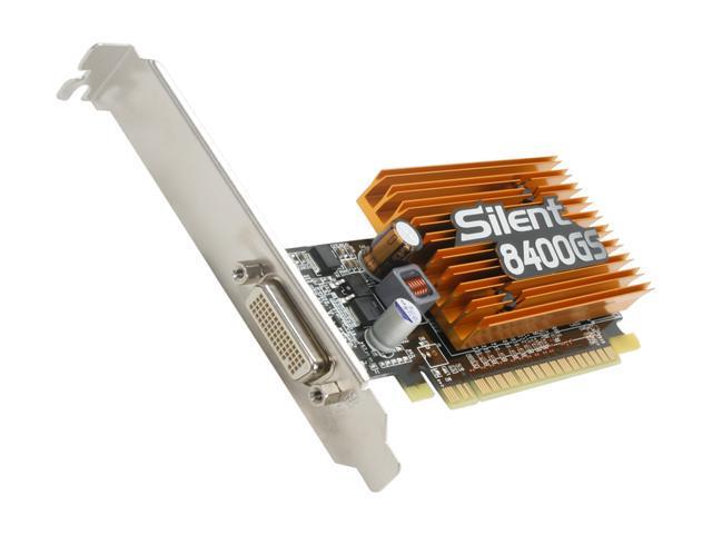 ECS NS8400GS2C-512SS-H GeForce 8400 GS 512MB 64-bit DDR2 PCI Express 2. ...